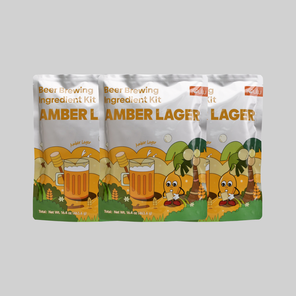 Amber Lager Beer Brewing Ingredient Kit – iGulu
