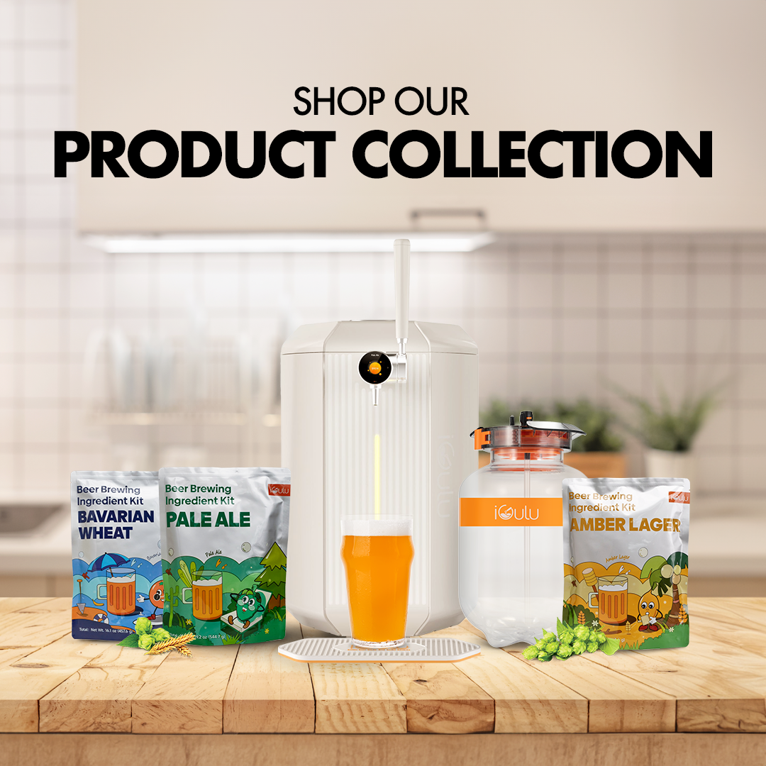 iGulu Automated All-In-One Home Brewer and Brew Kits